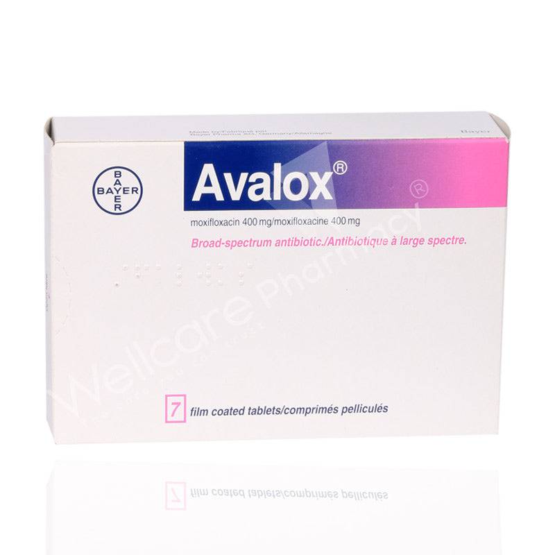Avalox 400Mg Tablets 7'S – Wellcare Pharmacy