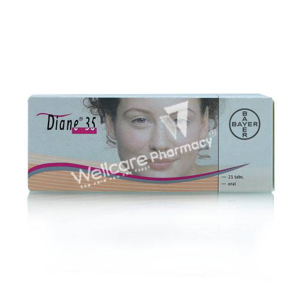 Diane 35 Tablets 21'S – Wellcare Pharmacy