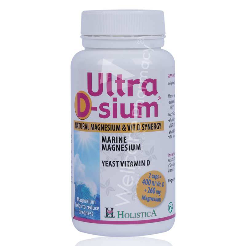 Holistica Ultra-D-Sium Capsules 60'S – Wellcare Pharmacy