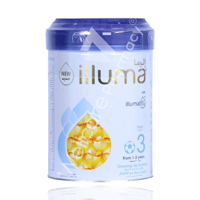 Illuma Stage 3 Growing Up Milk 850Gm – Wellcare Pharmacy