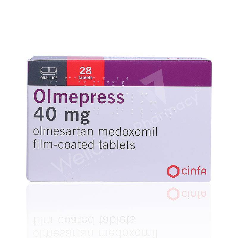 Olmepress 40Mg Tablets 28'S – Wellcare Pharmacy