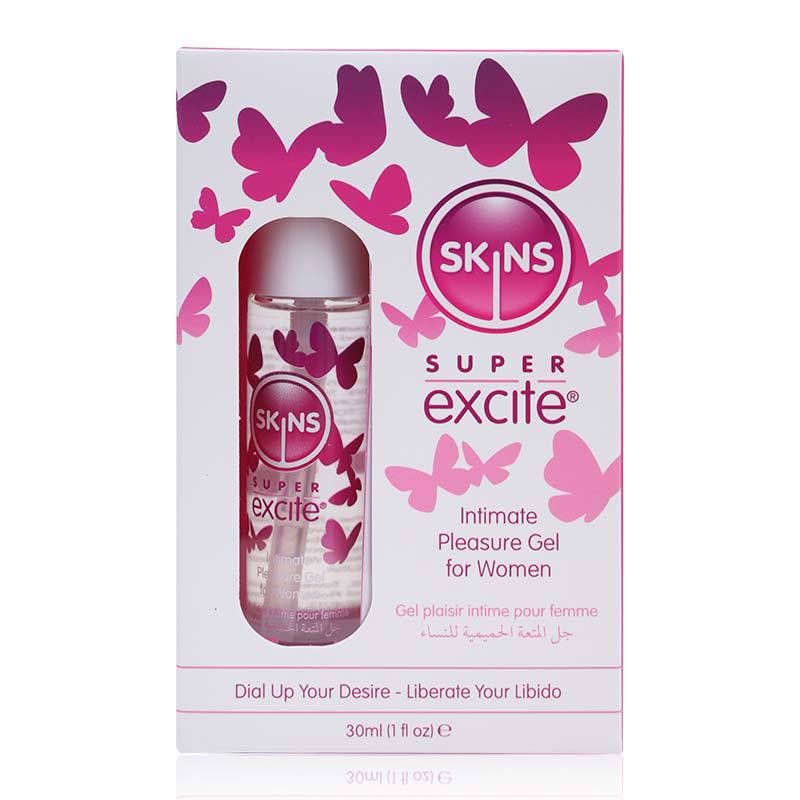 Skins Super Excite Intimate Pleasure Gel For Women 30Ml – Wellcare Pharmacy