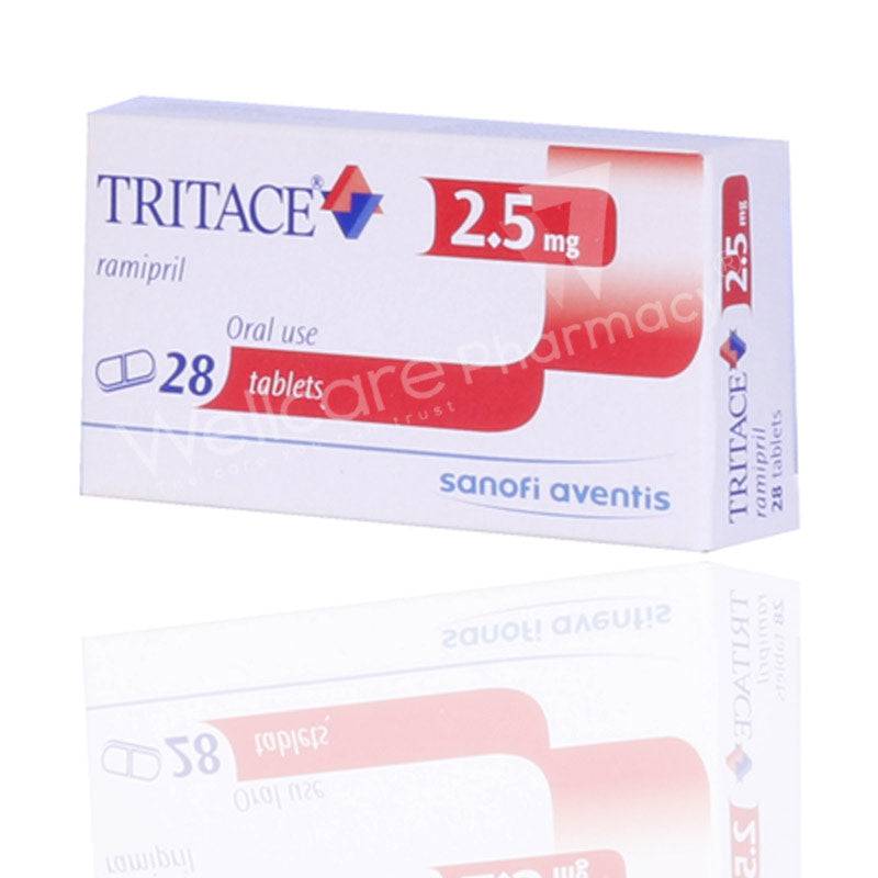 Tritace 2.5Mg Tablets 28'S – Wellcare Pharmacy