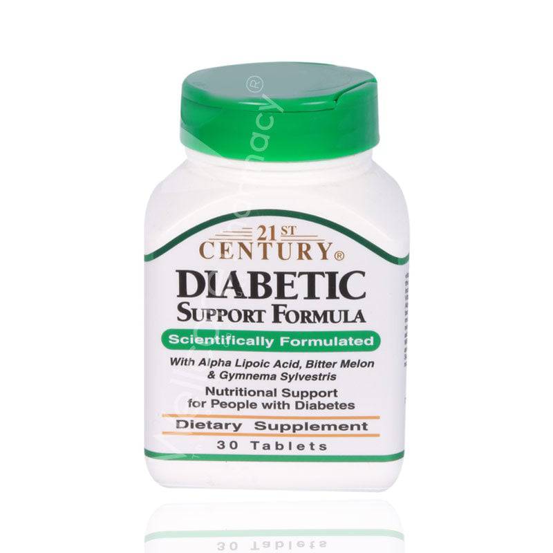 21St Century Diabetic Formula Tablets 30'S – Wellcare Pharmacy