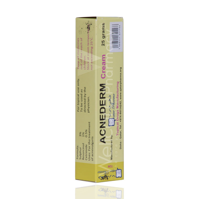 Acnederm Cream 25G – Wellcare Pharmacy