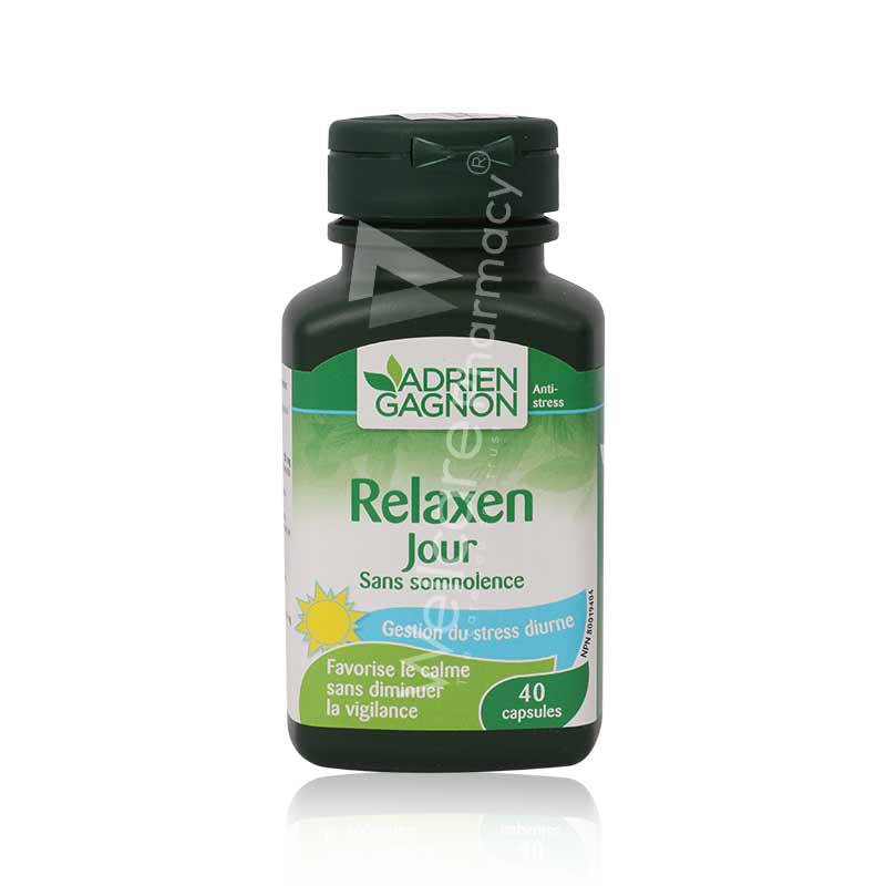 Adrien Gagnon Relaxen Day Capsules 40'S – Wellcare Pharmacy