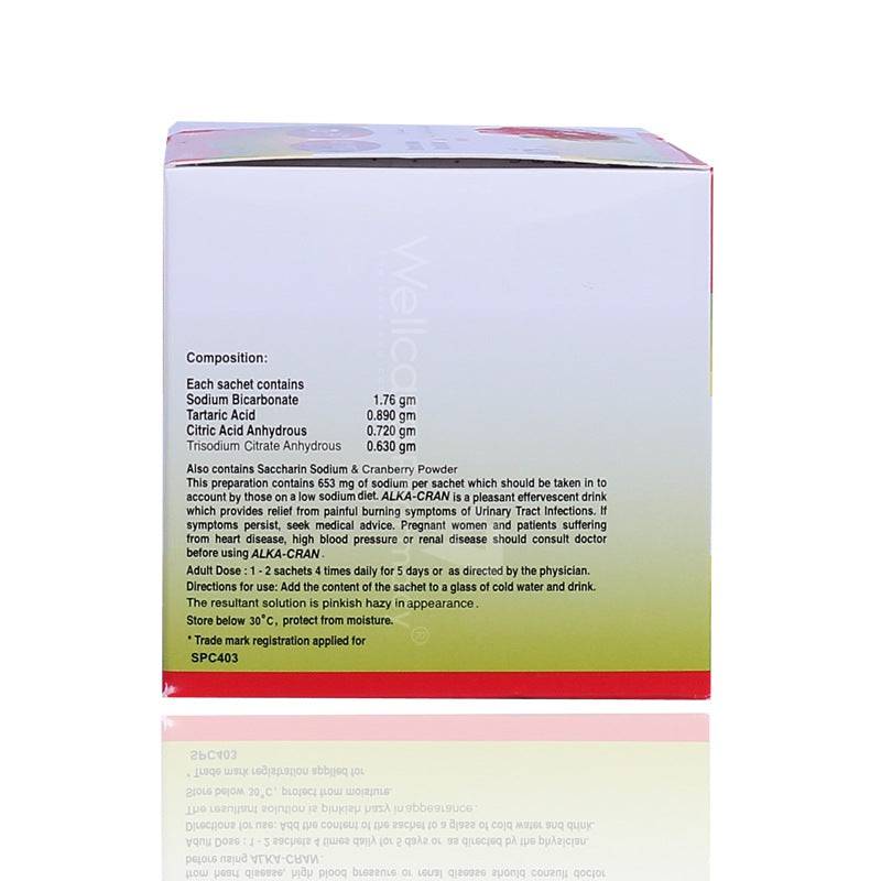 ALKA-CRAN EFFERVESCENT GRANULES 30'S – Wellcare Pharmacy