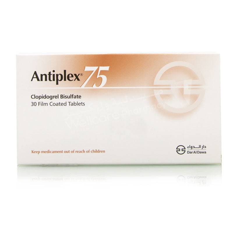 Antiplex 75Mg Tablets 30 S – Wellcare Pharmacy