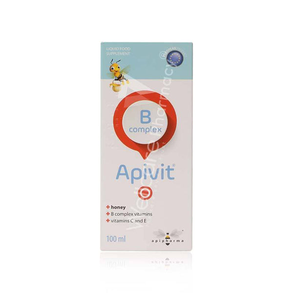 Apivit B Complex Syrup 100Ml – Wellcare Pharmacy