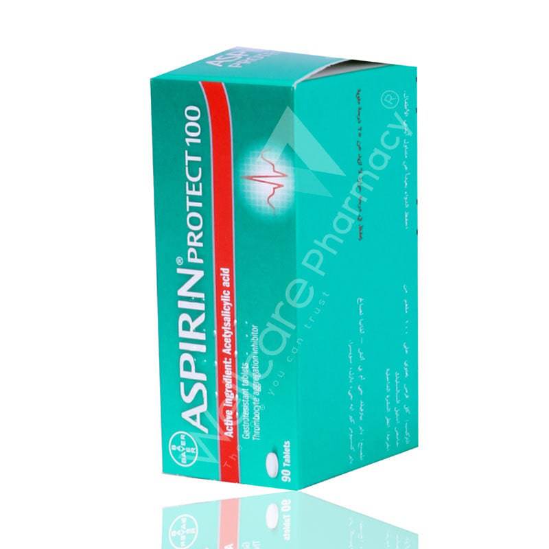 Aspirin Protect 100Mg Tablets 90'S – Wellcare Pharmacy