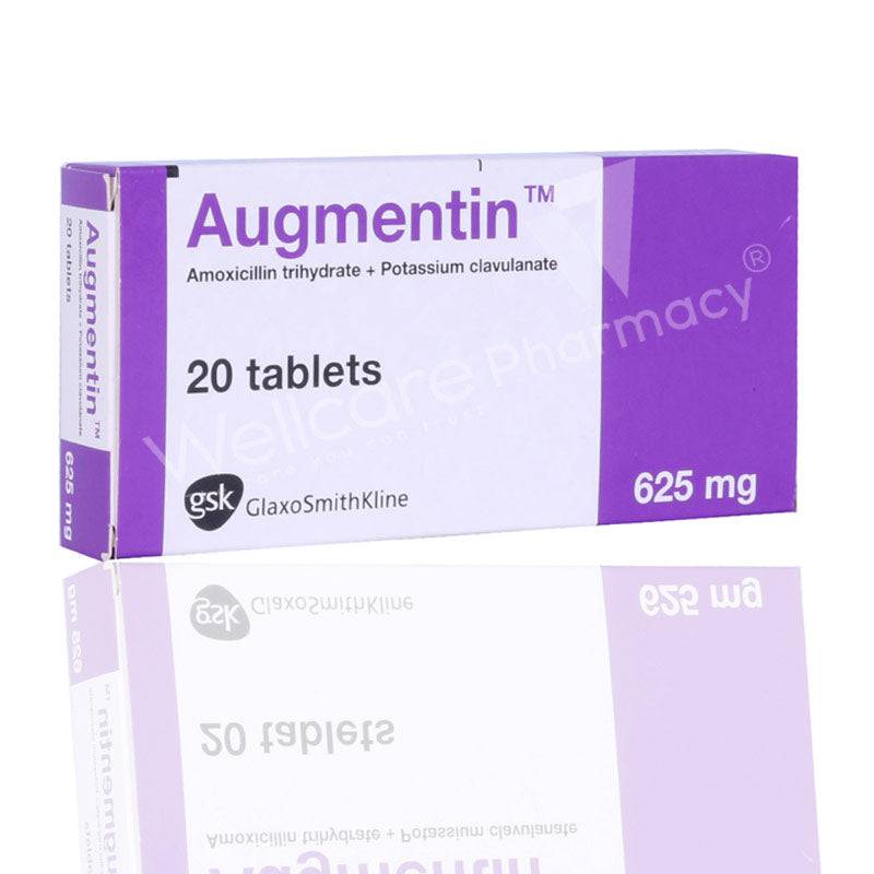 Augmentin 625Mg Tablets 20'S – Wellcare Pharmacy