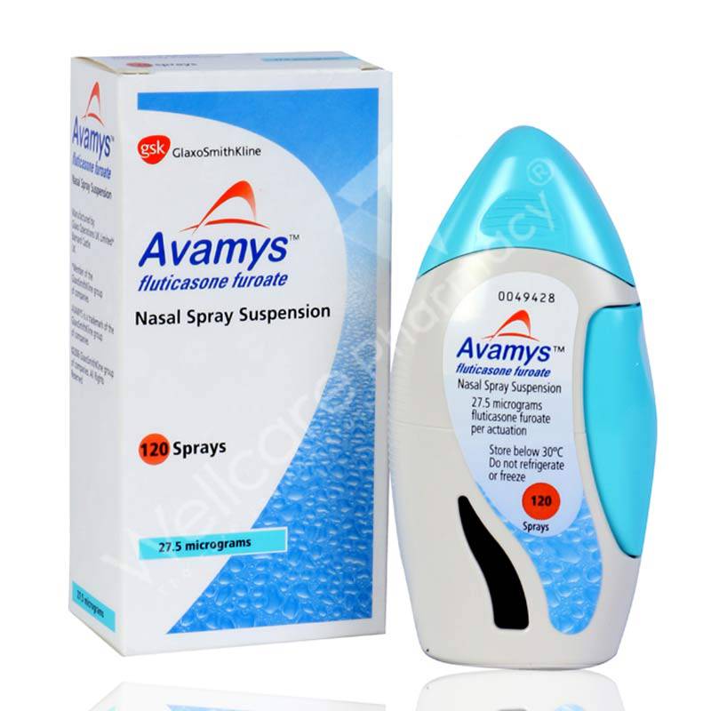 Avamys Nasal Spray Suspension 120 Sprays – Wellcare Pharmacy