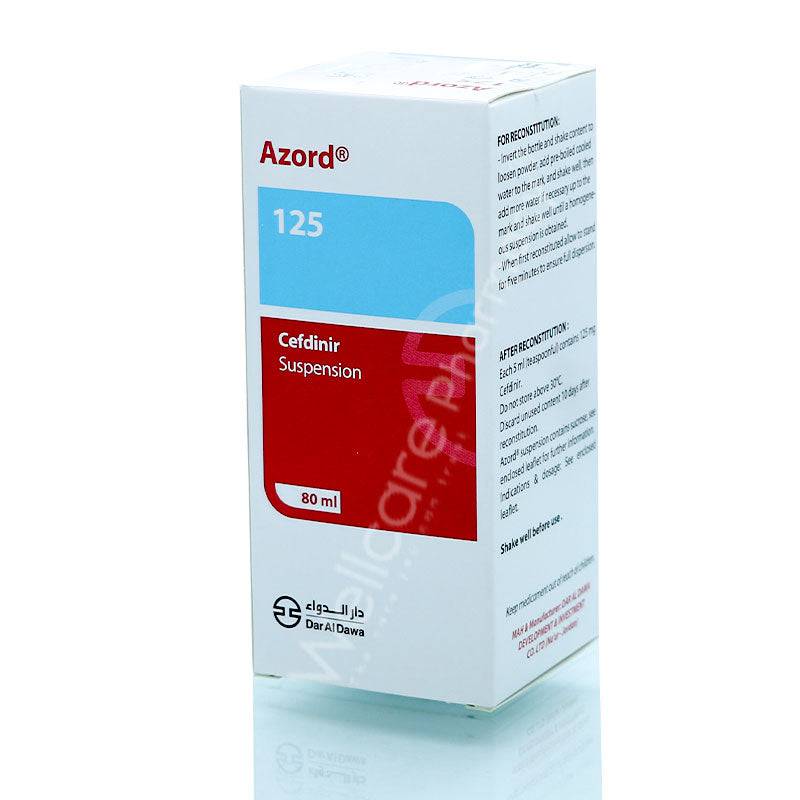 Azord 125Mg Suspension 80Ml – Wellcare Pharmacy