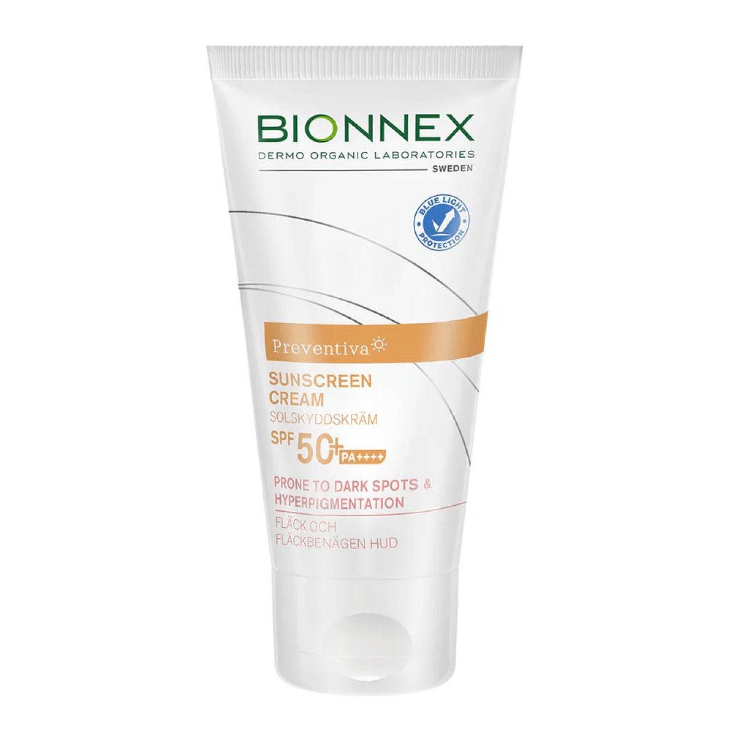 Bionnex Preventiva Hyperpigmentation Sunscreen Cream Spf 50+ 50Ml ...