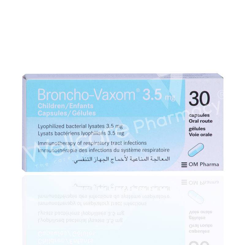 Broncho Vaxom 3.5Mg Children Capsules 30'S – Wellcare Pharmacy