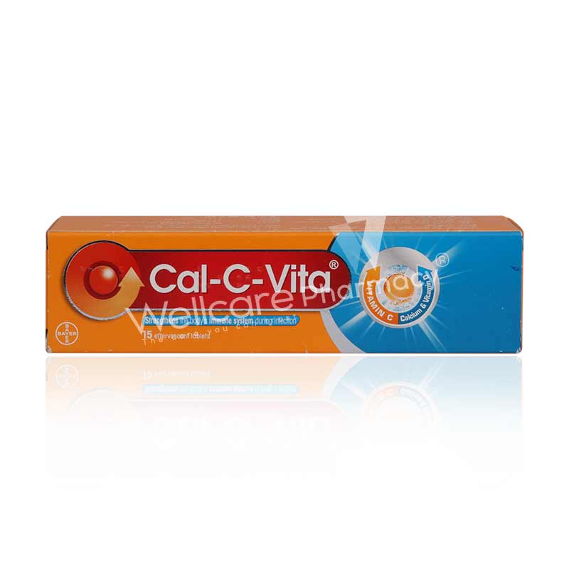 Cal-C-Vita Effervecent Tablets 15'S – Wellcare Pharmacy