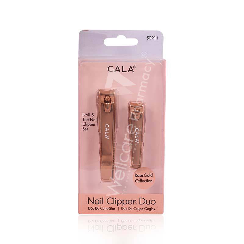 Cala Nail Clipper Duo Rose Gold - 50911 – Wellcare Pharmacy