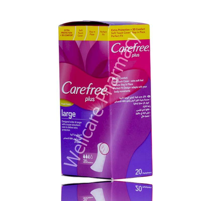 Carefree Maxi Fresh Large 20'S – Wellcare Pharmacy