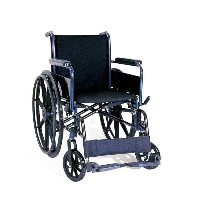 Caremax Pwd Coated Steel Wheel Chair – Wellcare Pharmacy