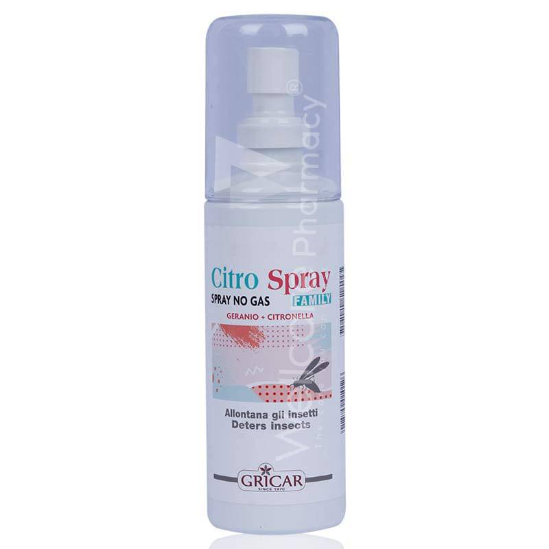 Citro Anti-Mosquitoes Spray Family 100Ml – Wellcare Pharmacy