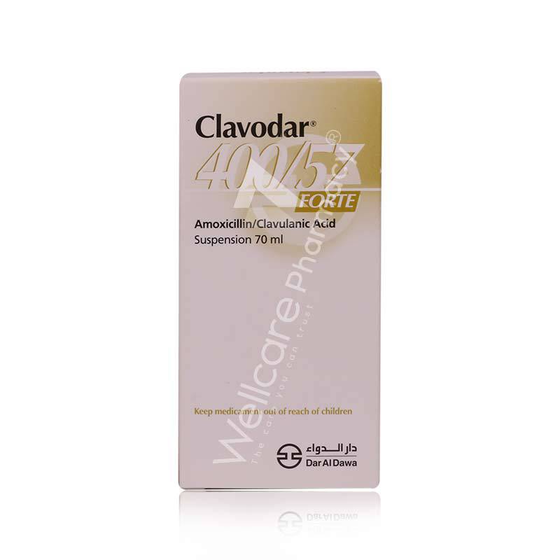 Clavodar Forte 457Mg Suspension 70Ml – Wellcare Pharmacy
