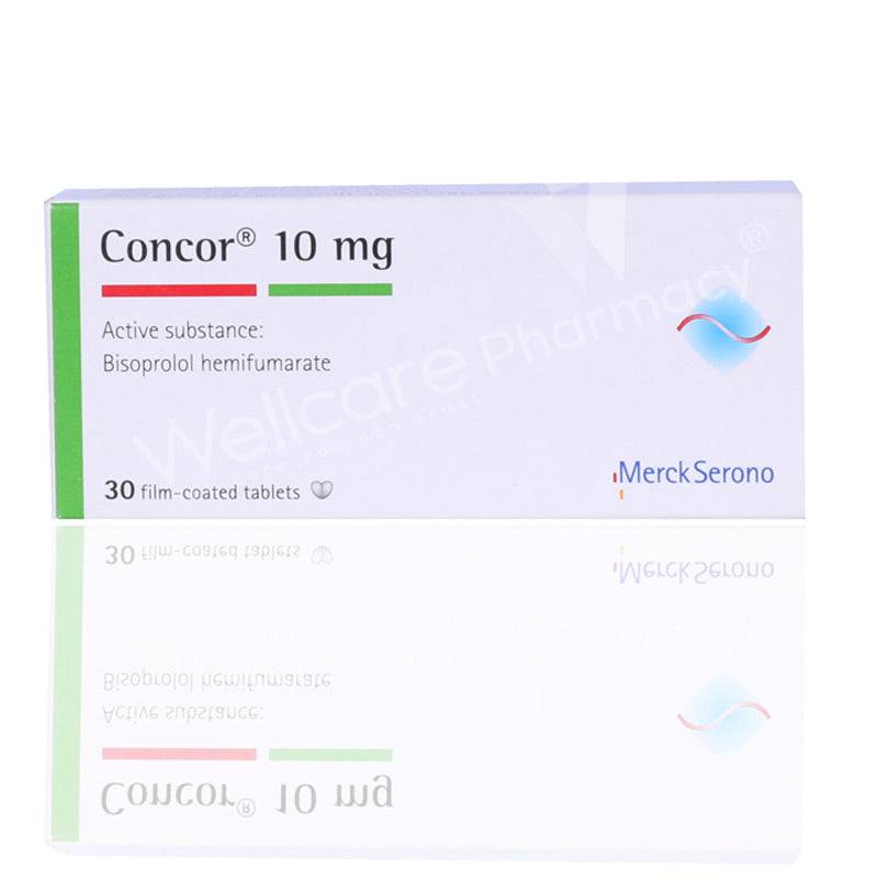 Concor 10Mg Tablets 30'S – Wellcare Pharmacy