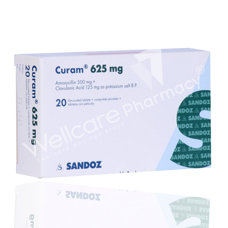Curam 625mg Tablets 20'S