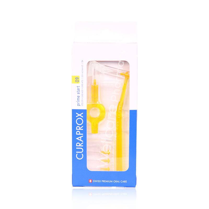 Curaprox Prime Start Cps09 Interdental Brush With Holder – Wellcare ...