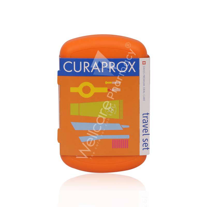 Curaprox Travel Set Orange – Wellcare Pharmacy