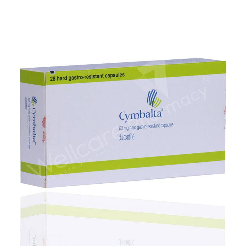 Cymbalta 60mg Capsules (28’s) | Buy Online in Qatar