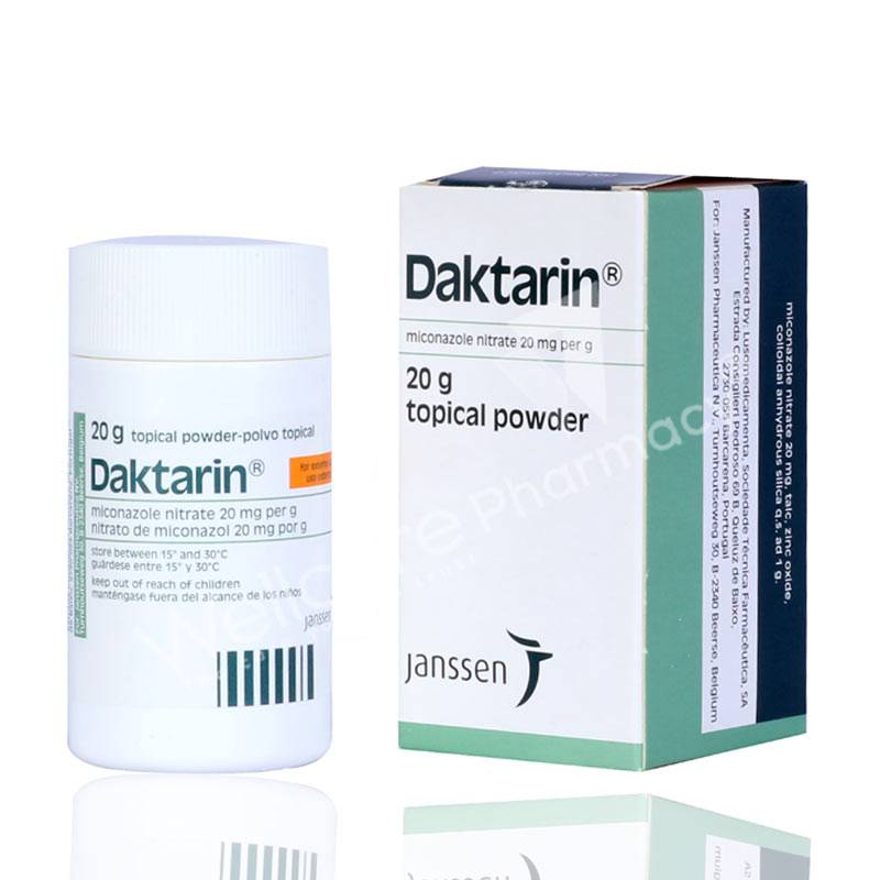 Daktarin Topical Powder 20Gm – Wellcare Pharmacy