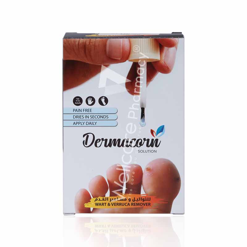 DERMACORN SOLUTION 10ML – Wellcare Pharmacy