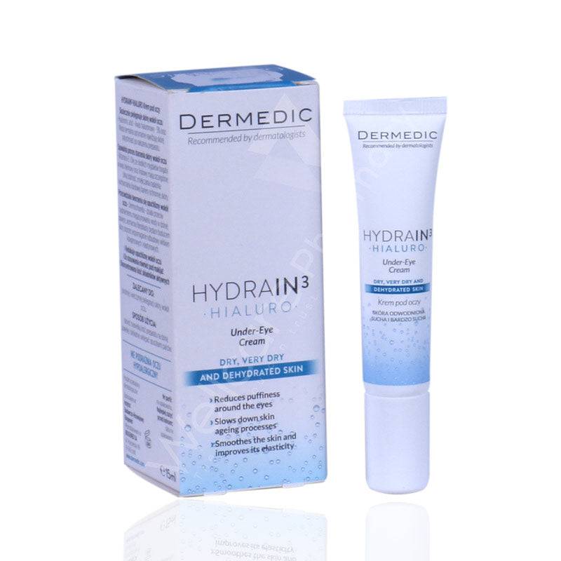 Dermedic Hydrain 3 Hialuro Under Eye Cream 15G – Wellcare Pharmacy