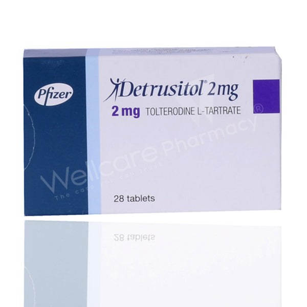 Detrusitol 2mg Tablets 28'S