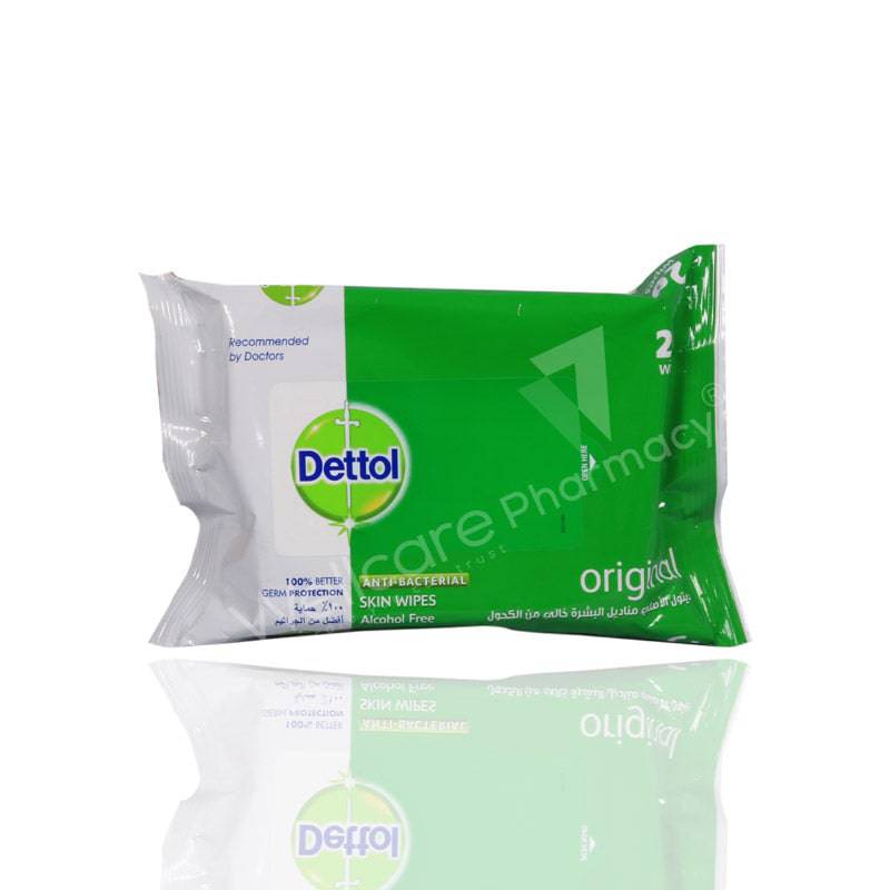 Dettol Original Wipes 120'S – Wellcare Pharmacy