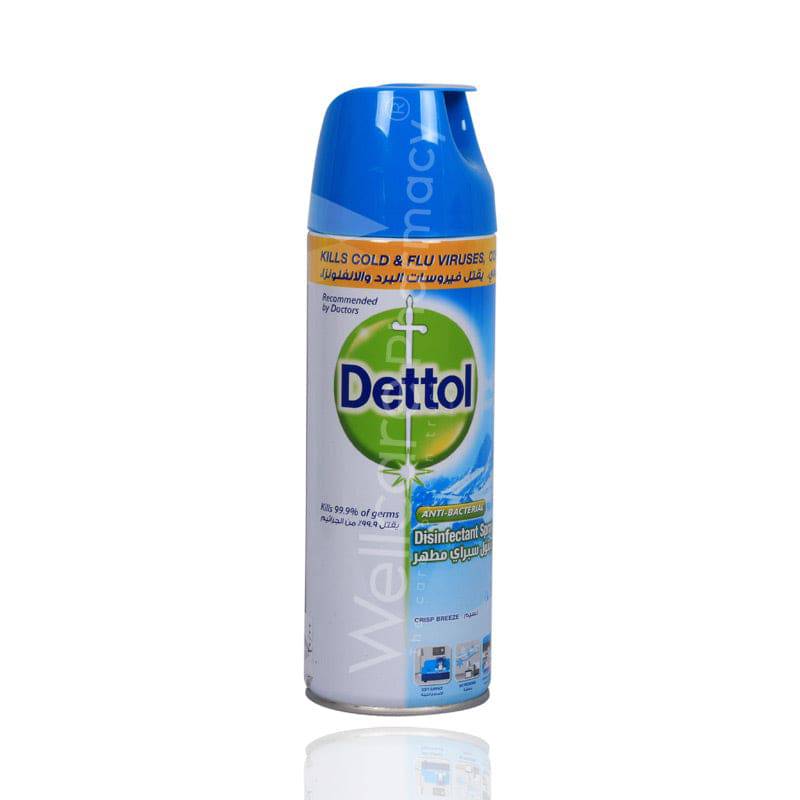 Dettol Surface Spray Crisp Breeze 450Ml – Wellcare Pharmacy