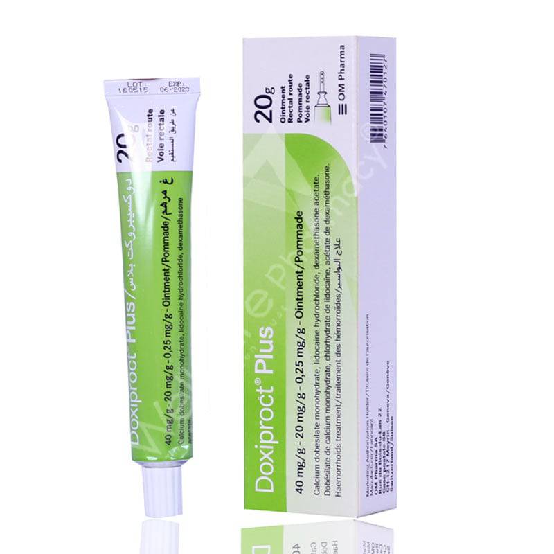 Doxiproct Plus Ointment – Wellcare Pharmacy