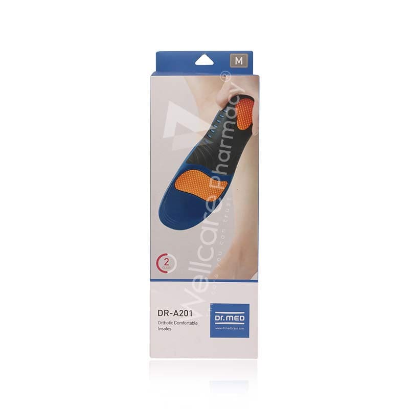 Dr-Med A201-Orthotic Comfortable Insoles(M) – Wellcare Pharmacy