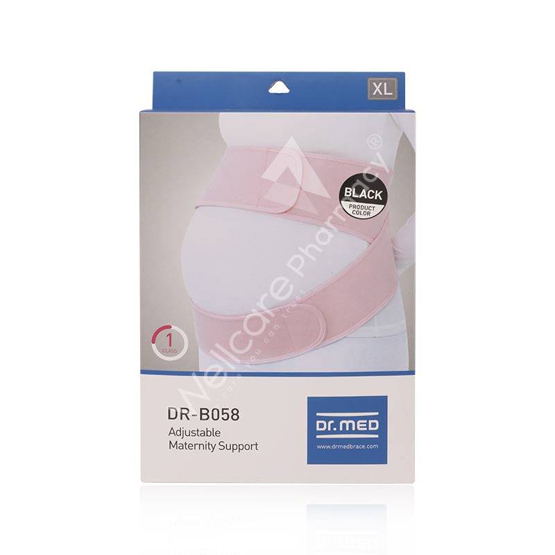 Dr-Med B058 Adjustable Maternity Support(Xl)-Black – Wellcare Pharmacy