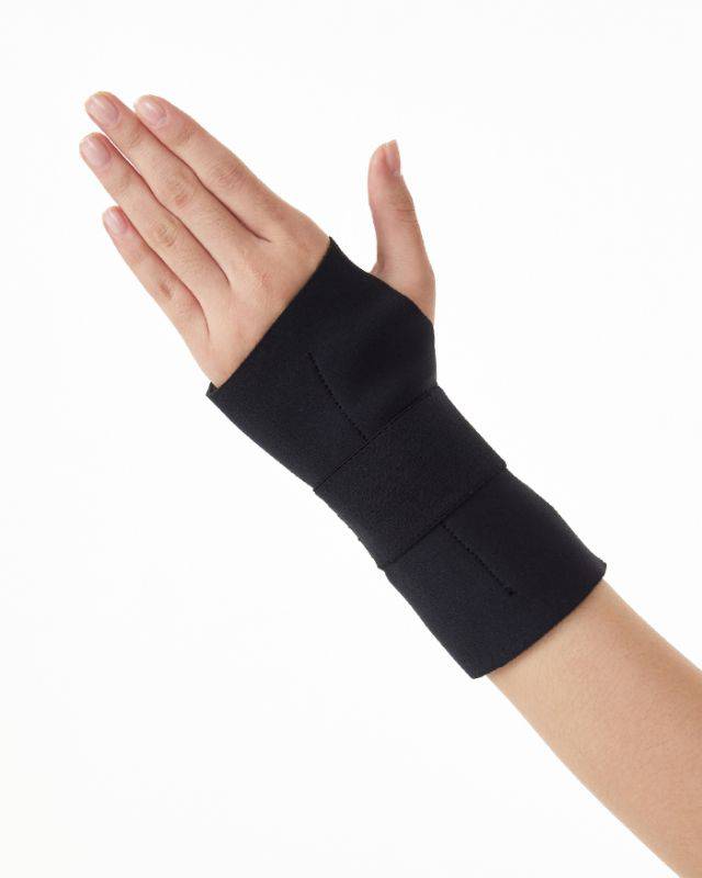 Dr.Med Elastic Wrist Palm Splint With Silicone Heel Pad Left W051 Smal