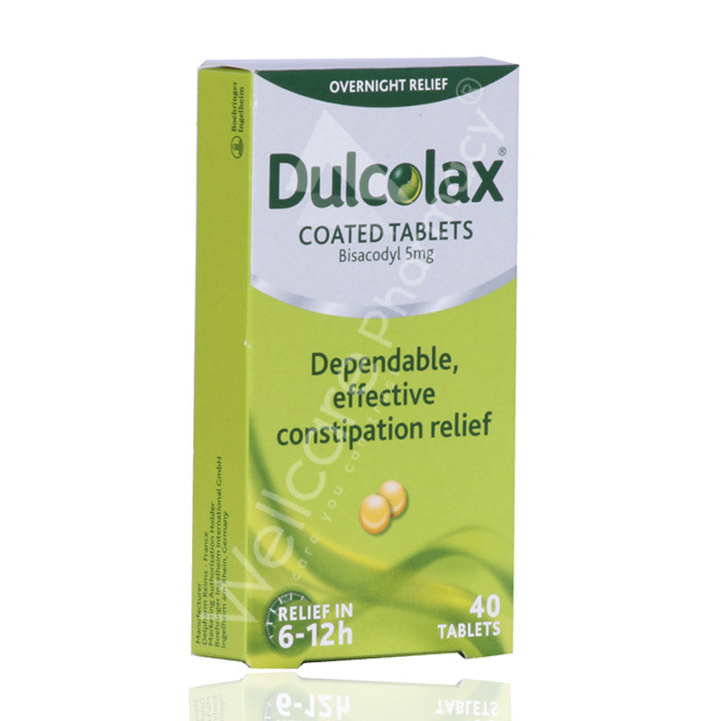 Dulcolax 5Mg Tablets 40'S – Wellcare Pharmacy