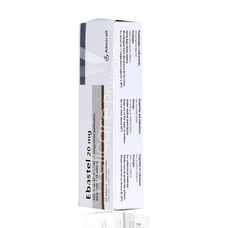 Ebastel 20Mg Tablets 20'S – Wellcare Pharmacy