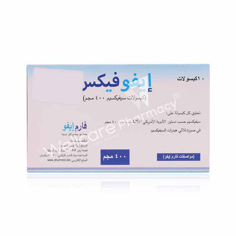 Evofix 400Mg Capsules 10' – Wellcare Pharmacy