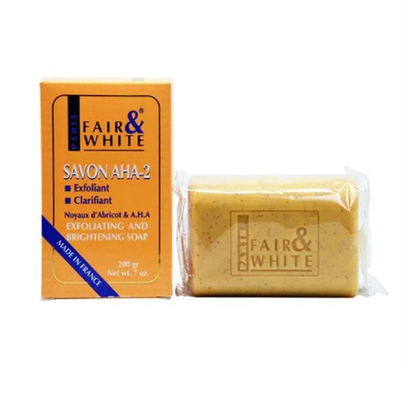 Fair & White Savon Aha-2 Exfoliating&Brightening Soap 200G – Wellcare ...
