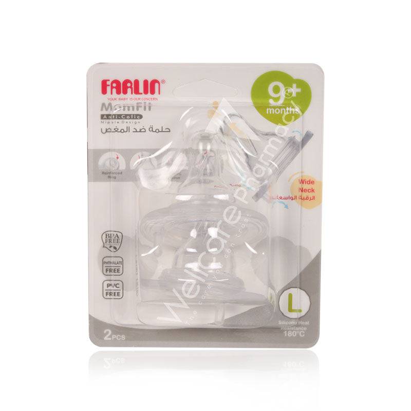 Farlin Anti-Colic Nipple For Wide-Neck Ac-22005(S) – Wellcare Pharmacy