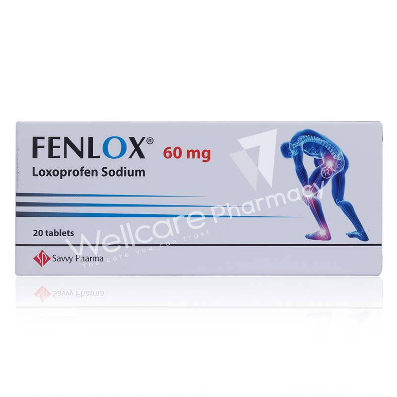 Fenlox 60Mg Tablets 20'S – Wellcare Pharmacy
