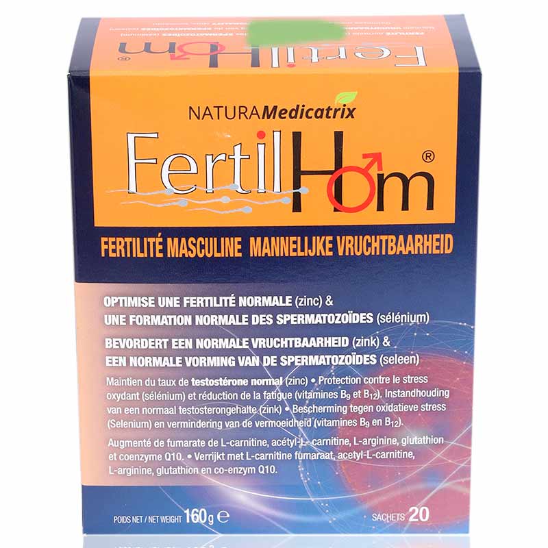Fertilhom Male Fertility Sachets 20'S – Wellcare Pharmacy