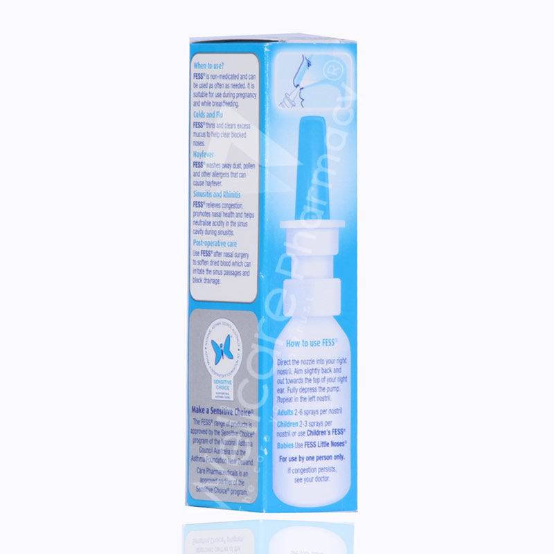 Fess Saline Nasal Spray 30Ml Blue – Wellcare Pharmacy