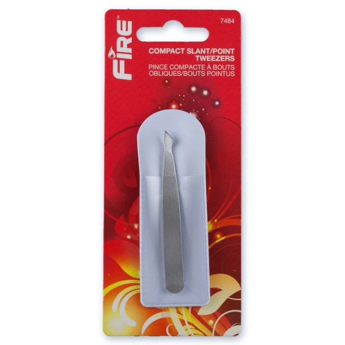 Fire Compact Slant Point Tweezer – Wellcare Pharmacy