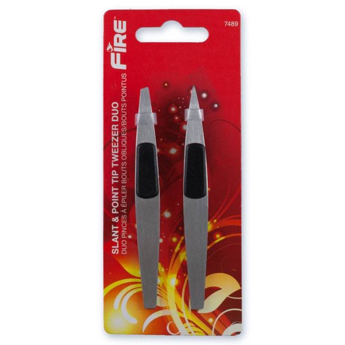 Fire Slant & Point Tip Tweezer – Wellcare Pharmacy